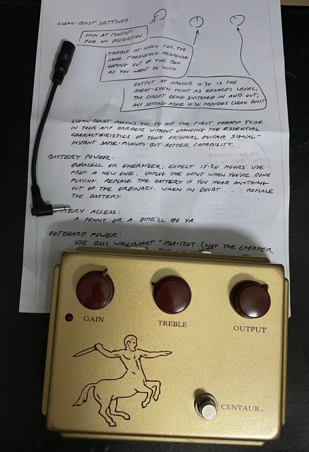 LY-ROCK Clone Centaur Overload Guitar Single Block Effect player แหล่ง ...