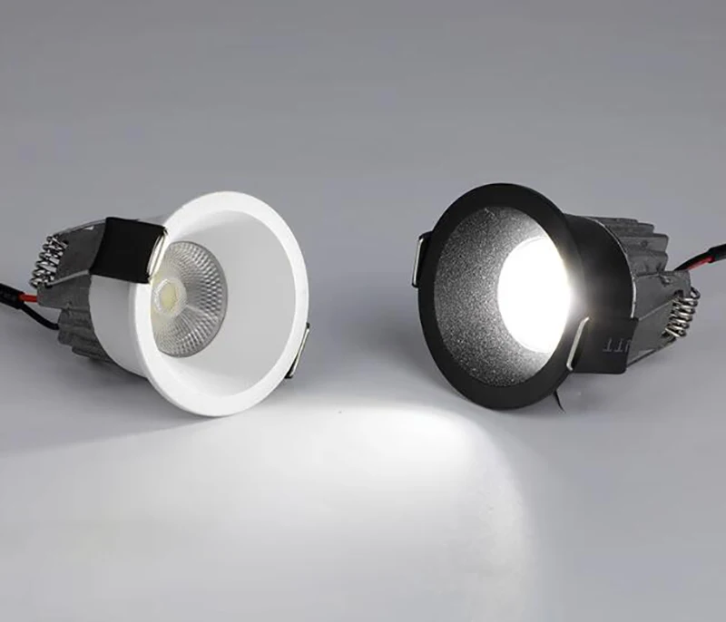 Dimmable Mini LED Downlight 3W 5W Anti-Glare LED โคมไฟเพดาน LED Spot ...