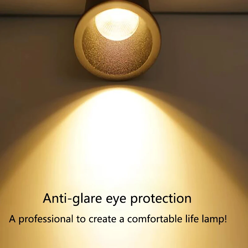 Dimmable Mini LED Downlight 3W 5W Anti-Glare LED โคมไฟเพดาน LED Spot ...