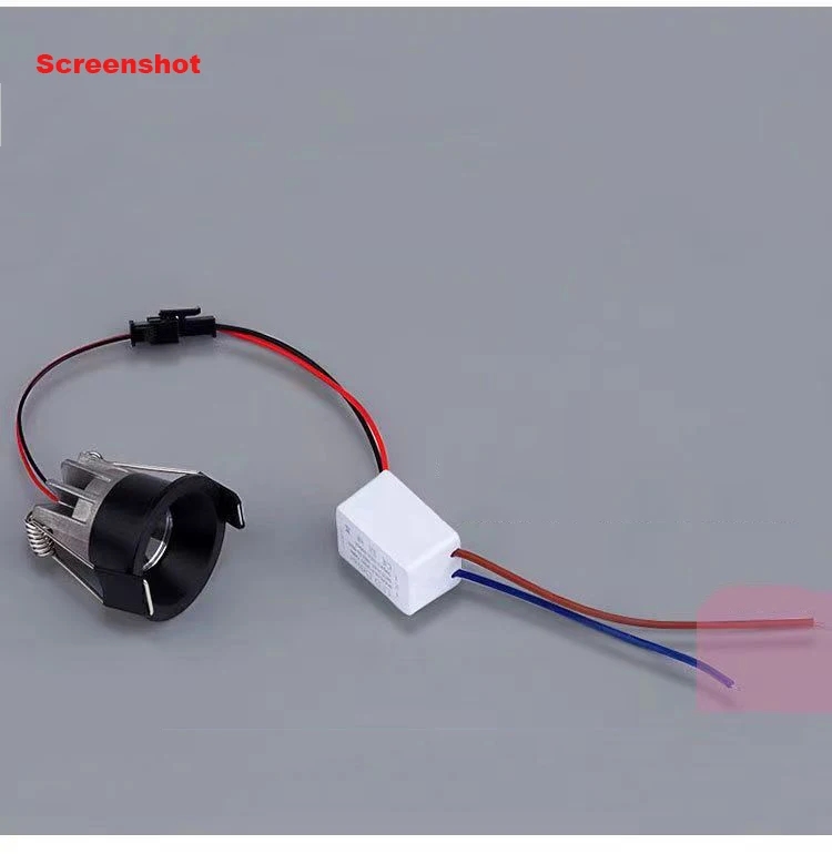 Dimmable Mini LED Downlight 3W 5W Anti-Glare LED โคมไฟเพดาน LED Spot ...