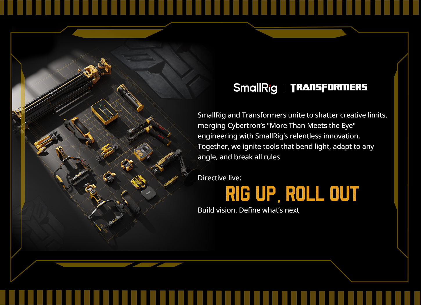 SmallRig Heavy-Duty Fluid Head ขาตั้งกล้อง AD-01(BumbleBee Edition)5523 ...