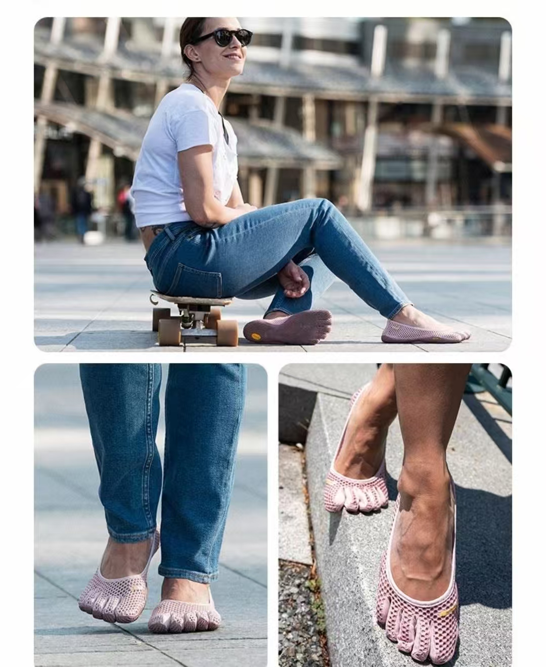 ของแท้ 100% Vibram VI-B Five-finger shoes รองเท้าห้านิ้ว รองเท้าผู้หญิง ...