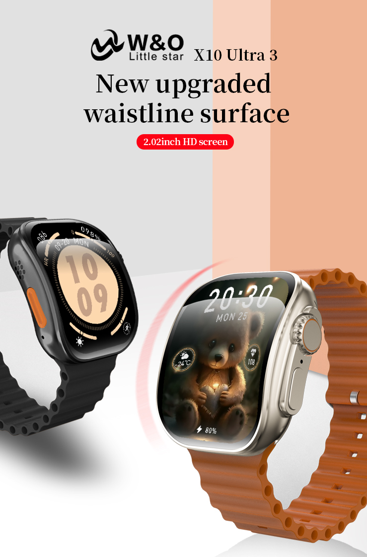 Sorf X10 Ultra3 สมาร์ทวอทช์ Smart Watch รองรับภาษาไทย นาฬิกาสมาร์ทวอทช์ สัมผัสได้เต็มจอ นาฬิกา ...