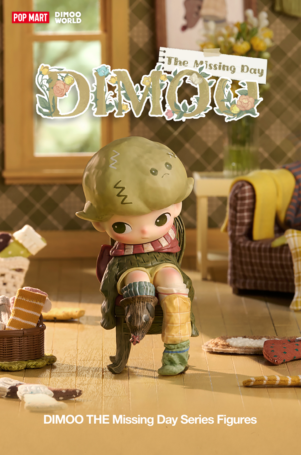 POP MART DIMOO The Missing Day Series Figures Blind Box Action Toys ...