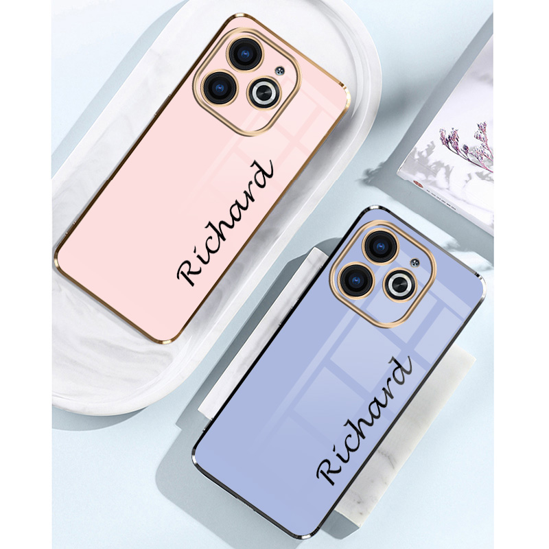 Infinix Spark 10C 10 Pro 9T spark7 8 Pro ชื่อกรณีที่กําหนดเองสี ...