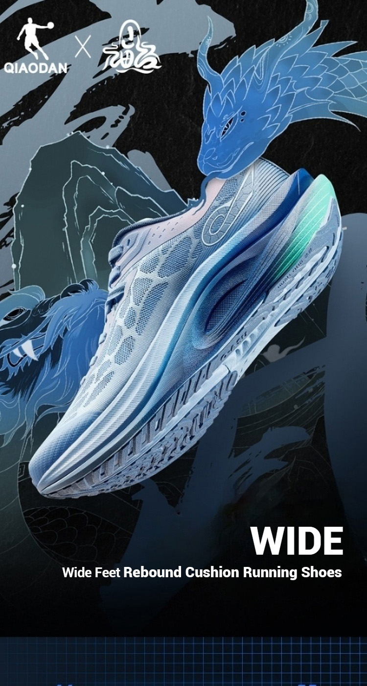 Wide Feet 】 Qiaodan WIDE รองเท้าวิ่งผู้หญิง Stable Shock Absorption ...