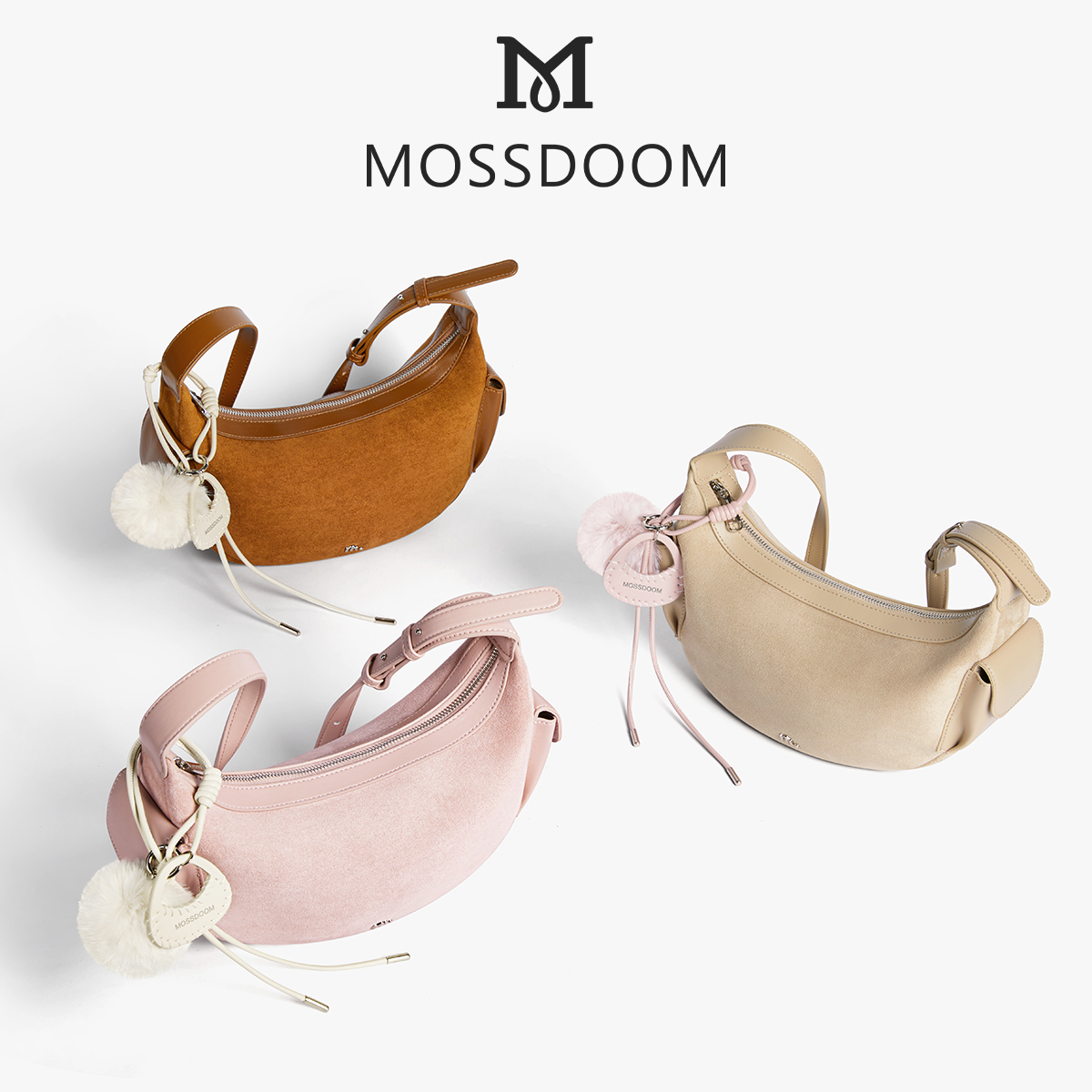MOSSDOOM Sira Bag แฟชั่น ความจุขนาดใหญ่ เครื่องประดับที่เป็นเอกลักษณ์ ...