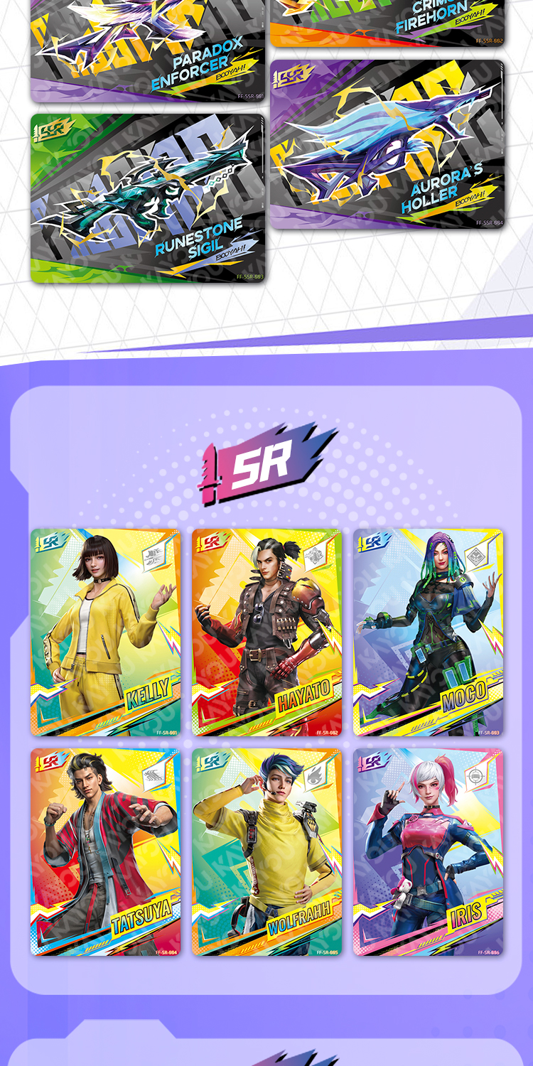 KAYOU ฟรีการ์ดสะสม Fire-Final Survivor-Servival Pack-SEA | Shopee Thailand