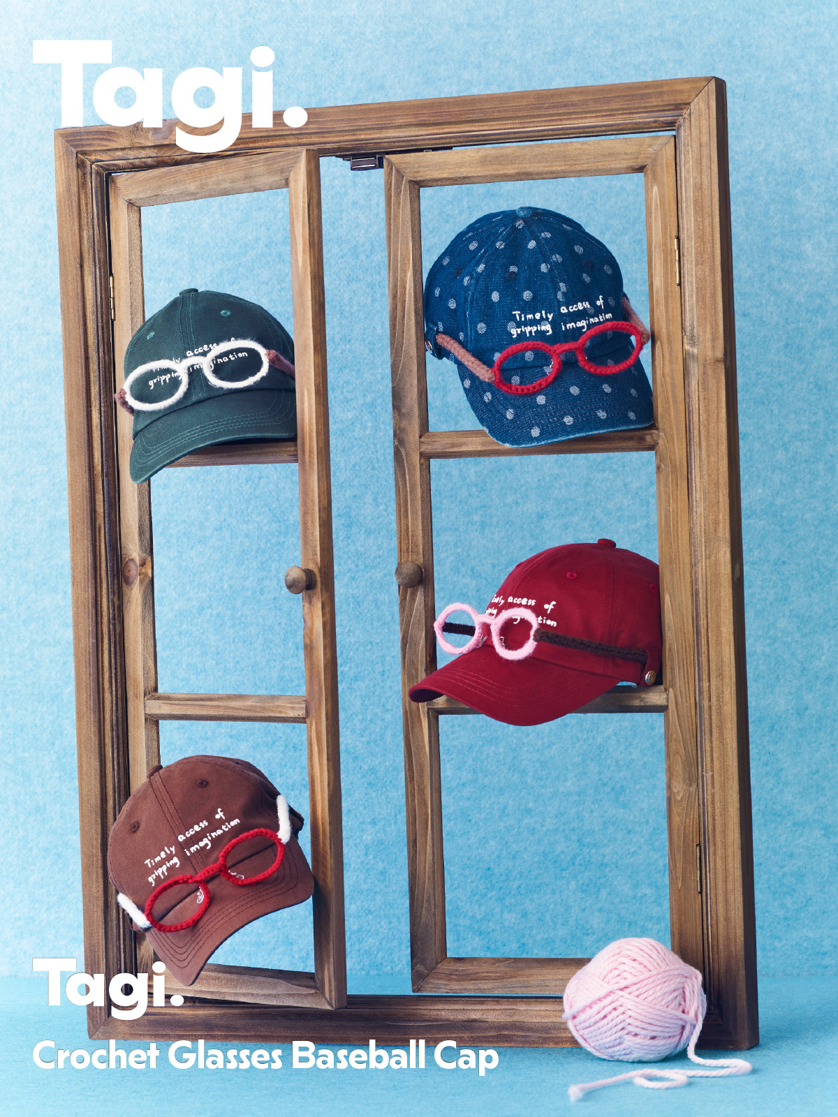 Tagi. Crochet Glasses Baseball Cap Hat Cute Birthday Gift หมวกเบสบอลถัก ...