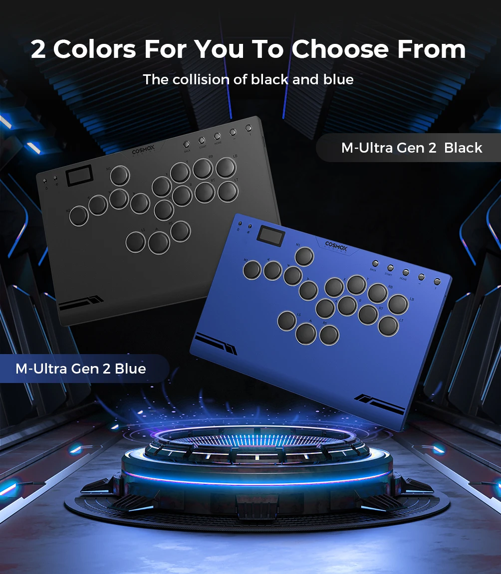 Haute42-COSMOX M Ultra จอยสติ๊กอาเขต Hitbox สําหรับ PC Ps4 Ps5 สวิทช์ไอน้ํา Leverless Controller ...