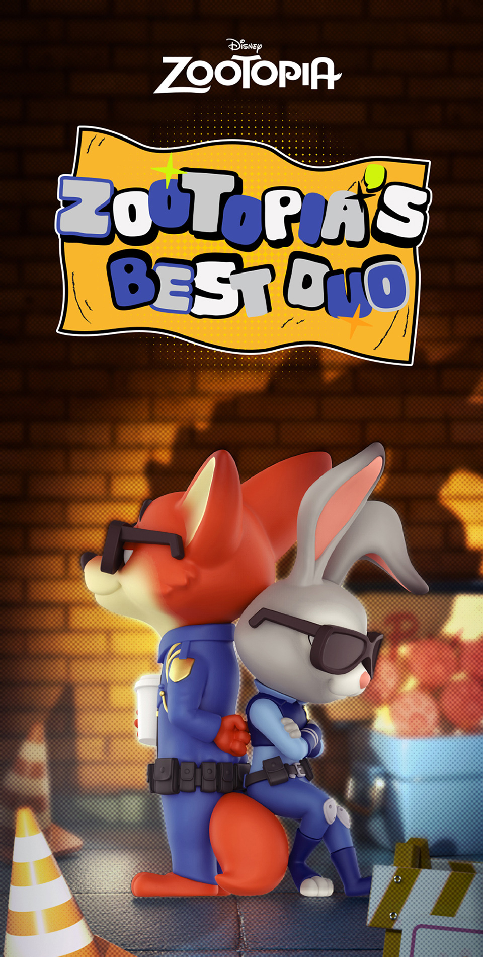 52TOYS Disney Zootopia's Best Duo Series Blind Box Figure Toy(Whole Set ...