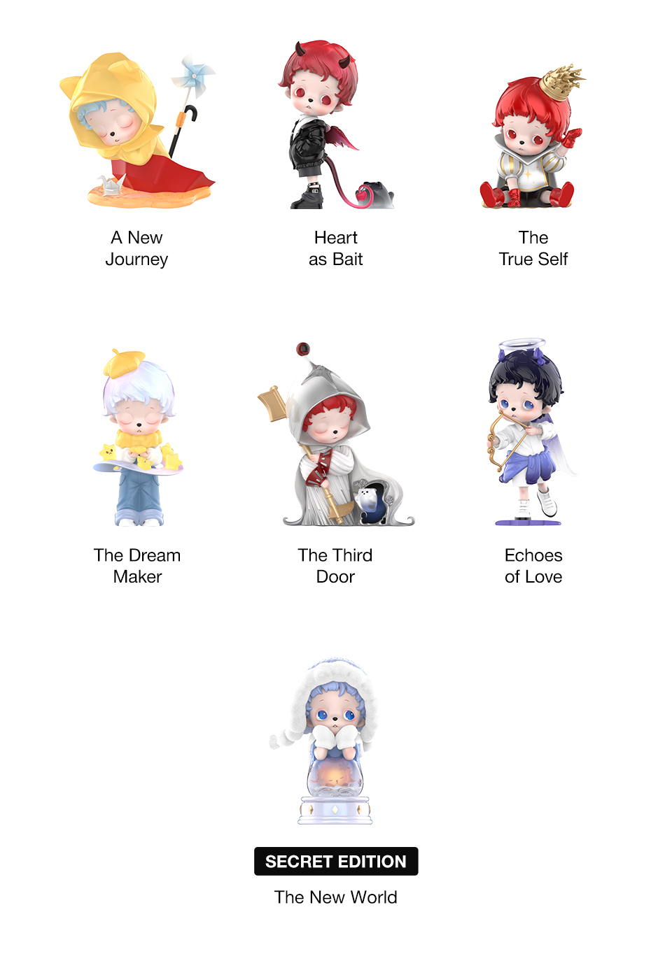 POP MART inosoul The Forgotten Land Series Figures (Whole Set) | Shopee ...