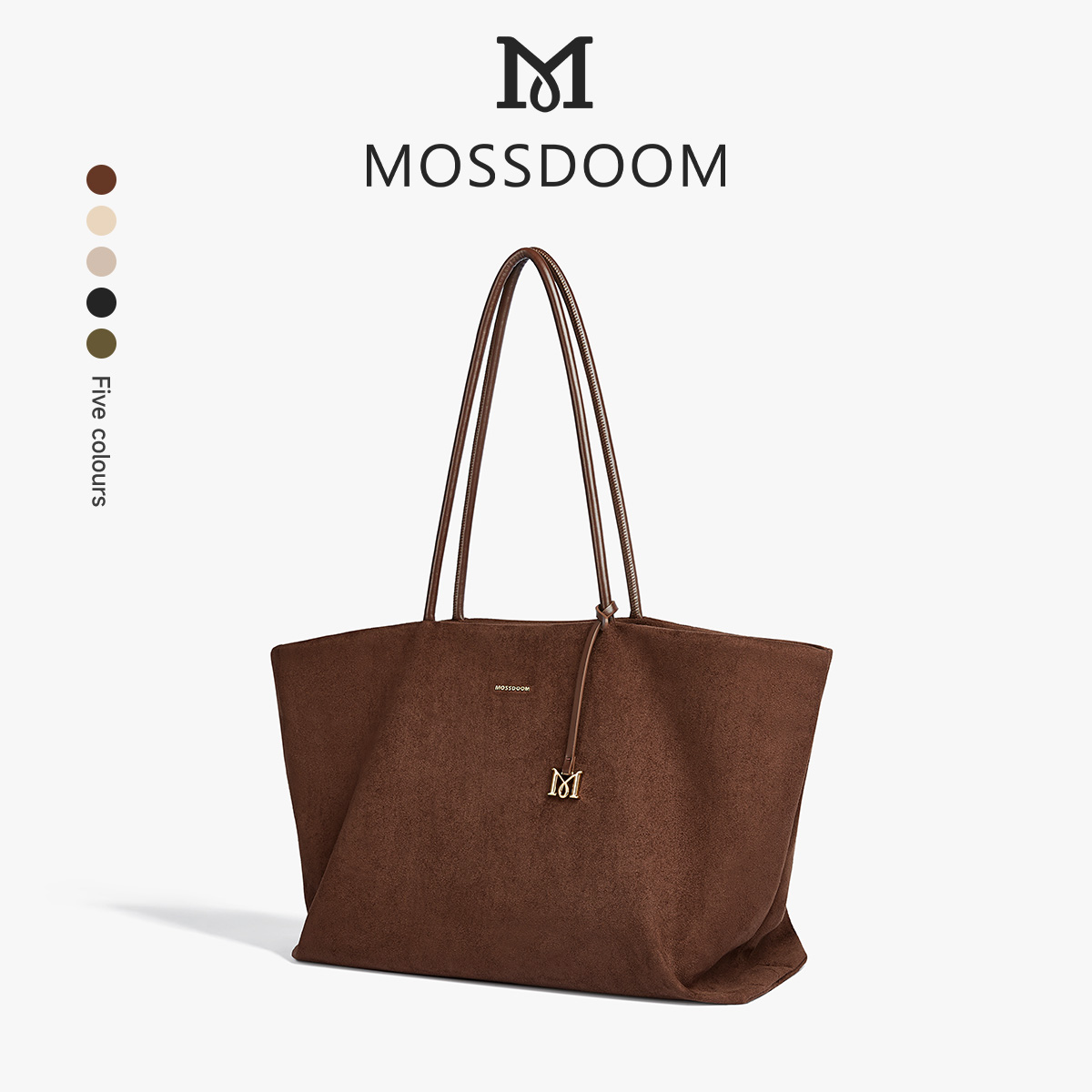MOSSDOOM Thalea Bag กระเป๋าโท้ทความจุขนาดใหญ่ วัสดุพิเศษ | Shopee Thailand