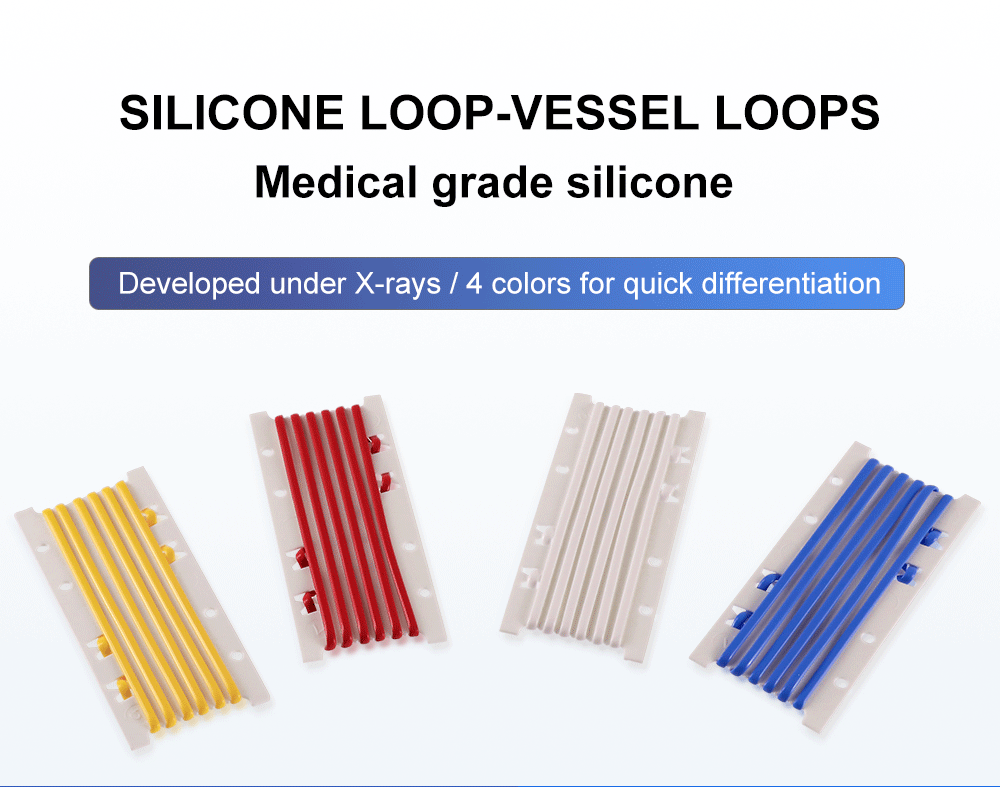 Canack 8/4PCS Disposable Vessel Loops Medical ซิลิโคนปราศจากเชื้อ ...