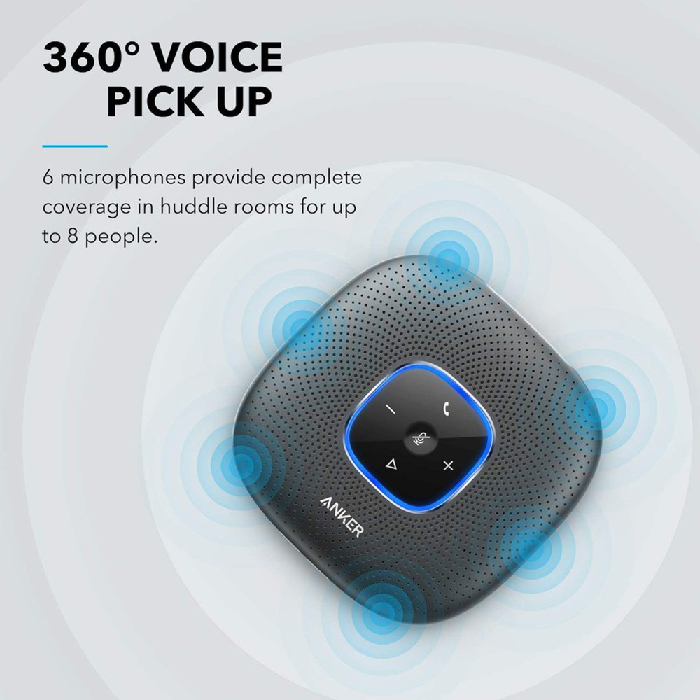 Anker PowerConf A3301 Call Bluetooth Speakerphone, Conference ...