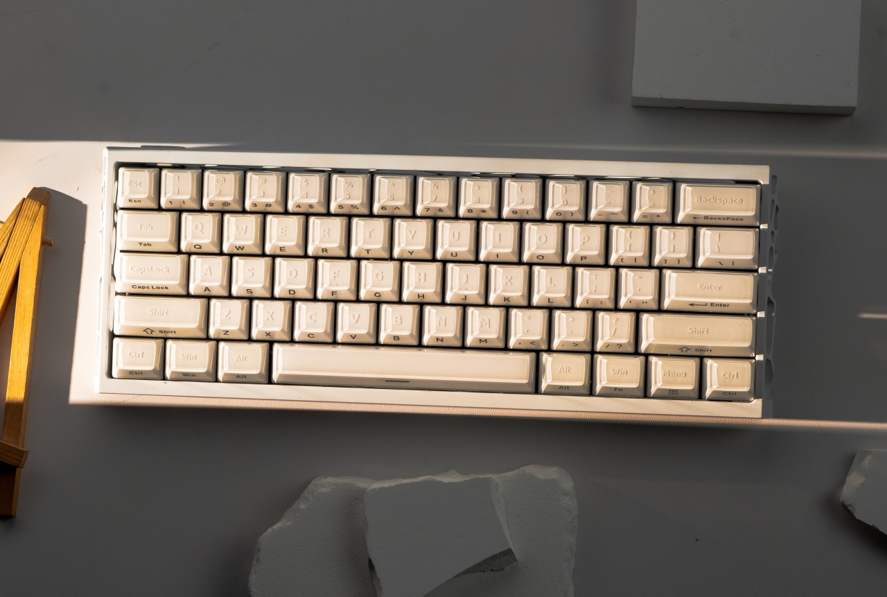 Womier Jelly White 3.0 ด้านข้างพิมพ์ Elegant Crystal Relief Key Cap ...