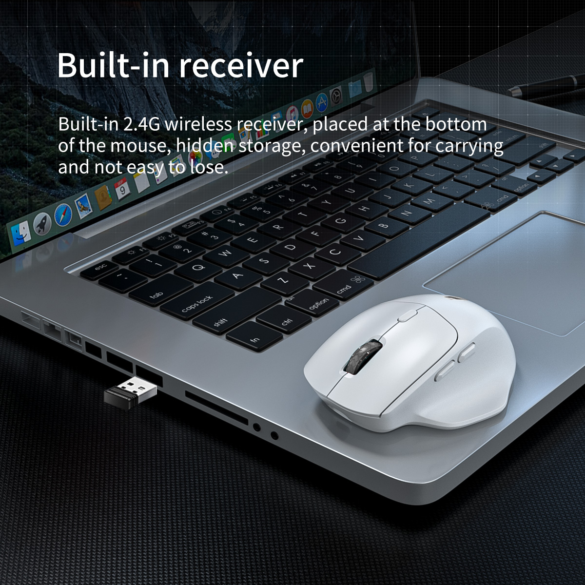 Lenovo N230 2.4GHz เมาส์เงียบไร้สาย 2.4G Ultra-Low Latency Fast ...