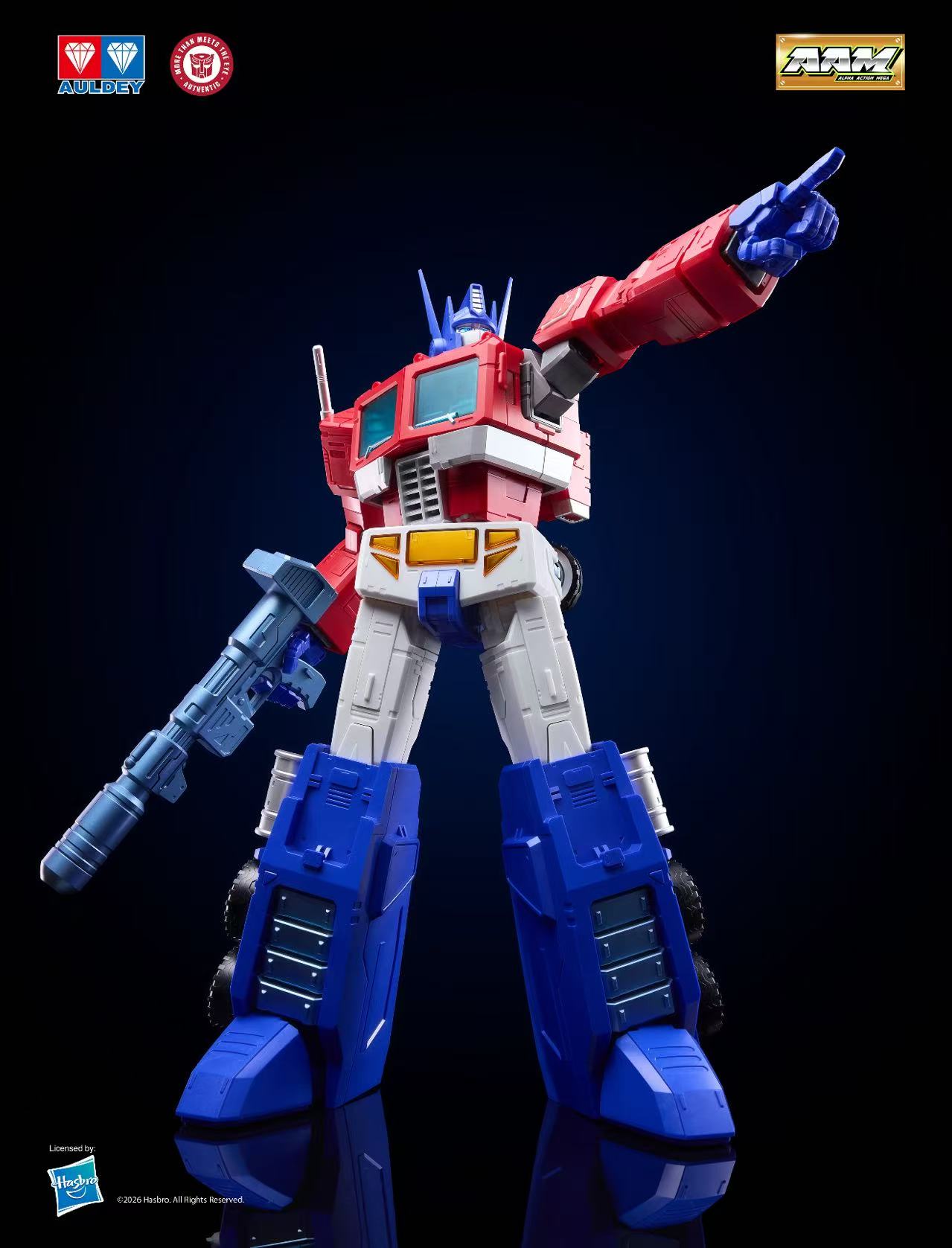 KKangT Genuine AULDEY Transformers 35cm flagship model Optimus Prime ...