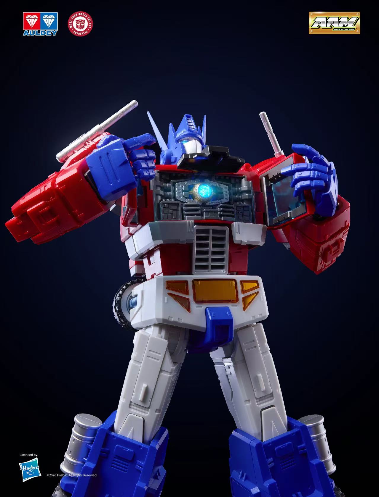 KKangT Genuine AULDEY Transformers 35cm flagship model Optimus Prime ...