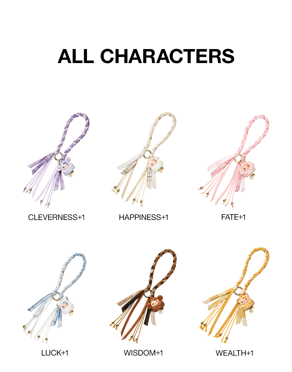 POP MART Pucky Tap Tap Babies Series-Pendant Blind Box ของขวัญวันเกิด ...