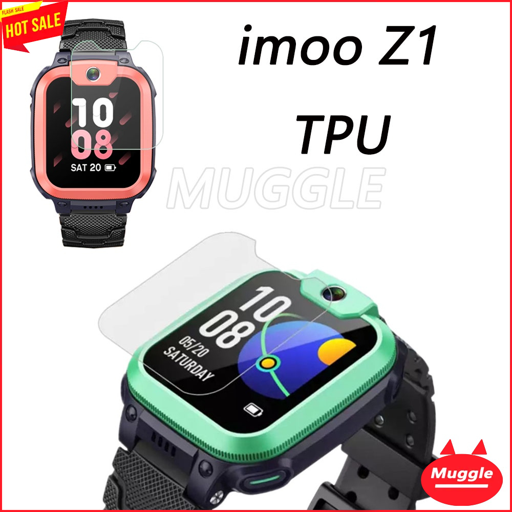 Imoo Z1 ฟิล์มกันรอยหน้าจอ tpu แบบนิ่ม สําหรับโทรศัพท์มือถือ imoo watch ...