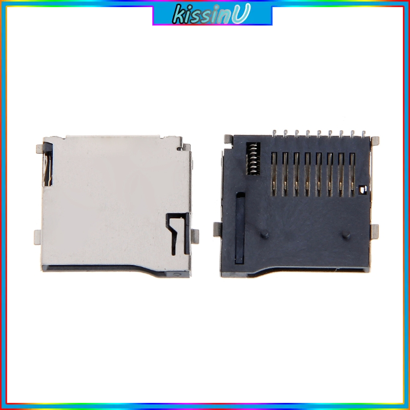 10PCS Push-Push Type TF Card Socket Adapter Automatic PCB Connector ...