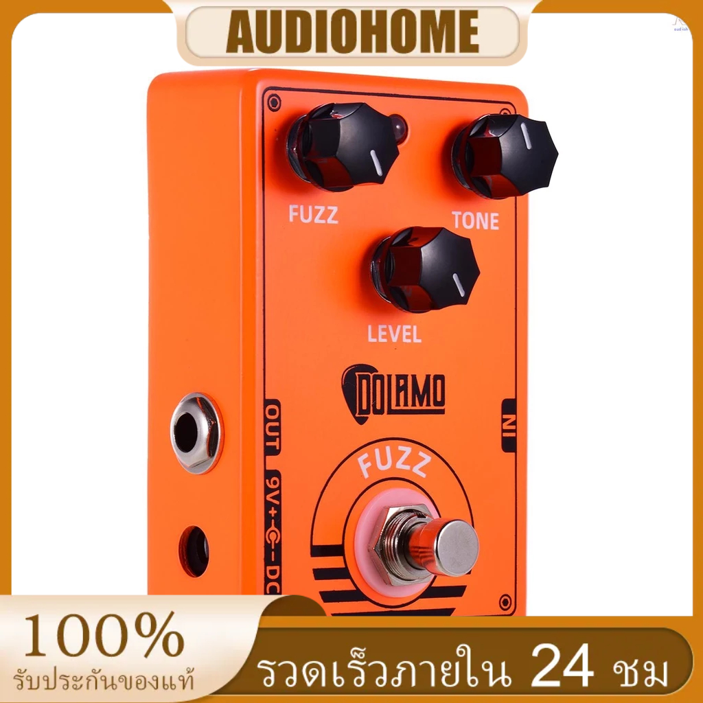 Dolamo D-2 FUZZ แป้นเหยียบเอฟเฟคกีตาร์ พร้อมทรูบายพาส สําหรับกีตาร์ ...