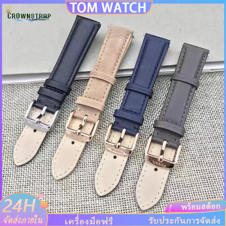 Fossil สายนาฬิกาข้อมือหนัง 16 มม. สําหรับ ES4092 ES3913 ES4260 ES3713 ...