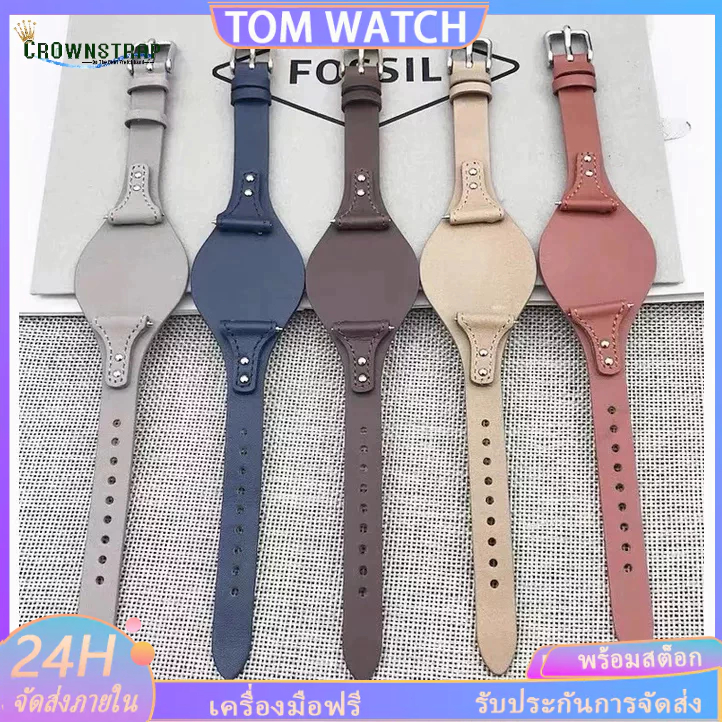 สายนาฬิกาข้อมือ 18 มม. สําหรับ FOSSIL tali jam ES3625 ES3616 ES4113 ...