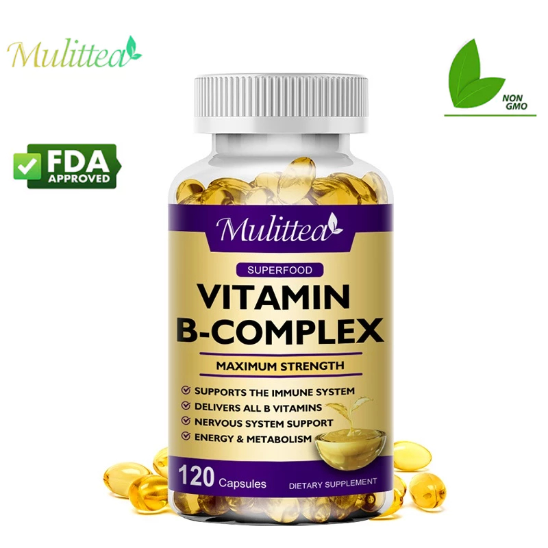 Mulittea Vitamin B-Complex Capsules สารสกัดคอมเพล็กซ์ รองรับระบบ ...