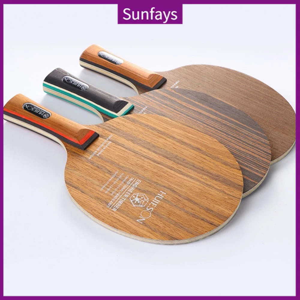 Table Tennis Blade Compact DIY Exquisite Long Short Handle Paddle Study ...