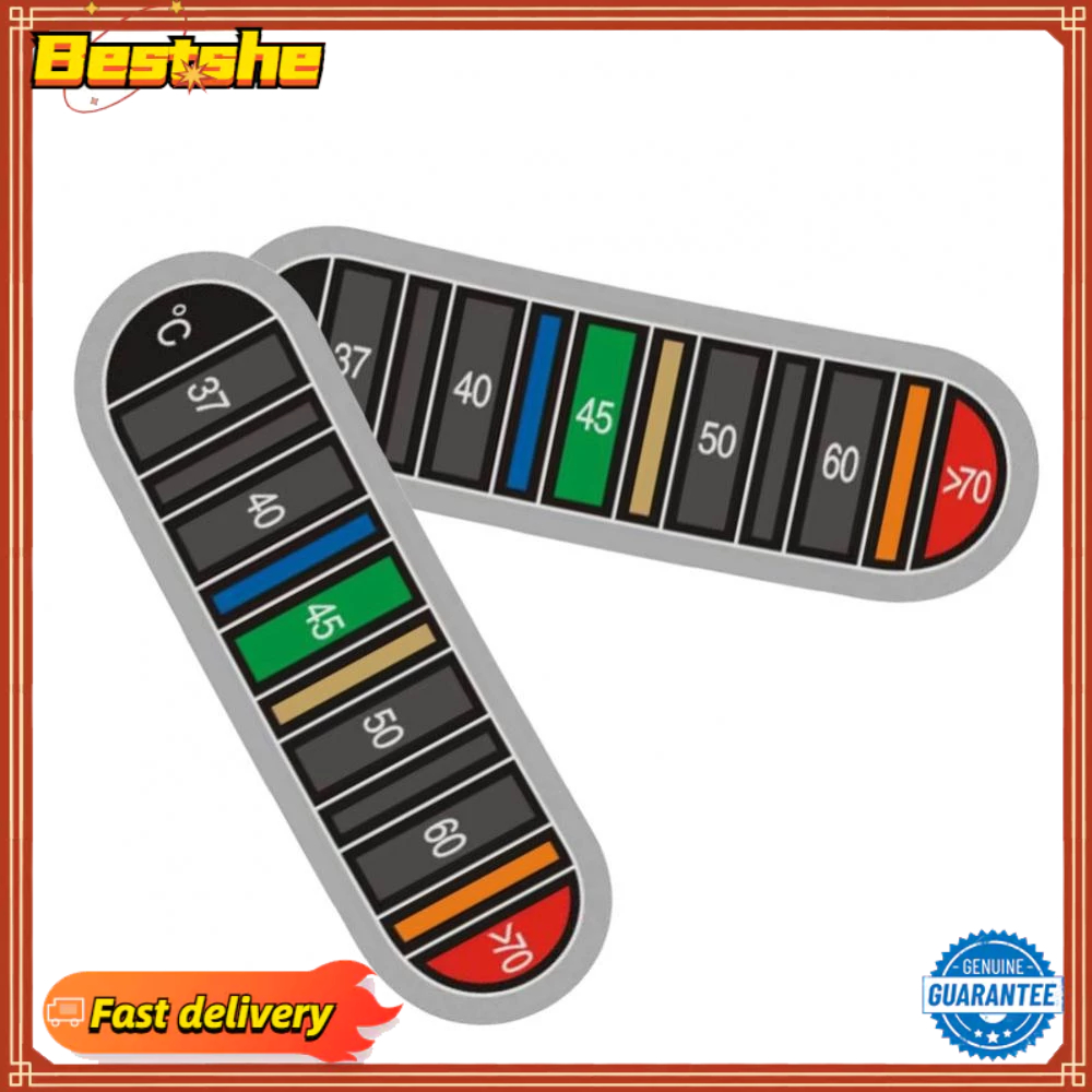 【Bestshe】Thermometer Sticker 1/5pcs Color Changing Temperature ...