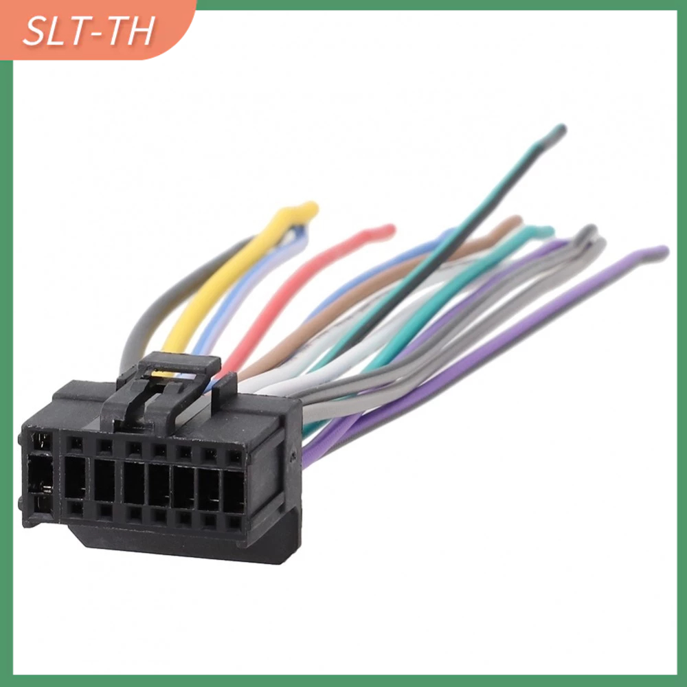 [SLTTH]⚡16-Pin Car Stereo Wiring Harness Universal High Quality ...