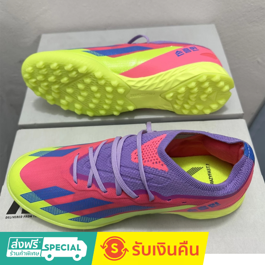 X Crazyfast.1 TF boots 39-45 รองเท้าฟุตบอล กันลื่น ทนต่อการเสียดสี ...