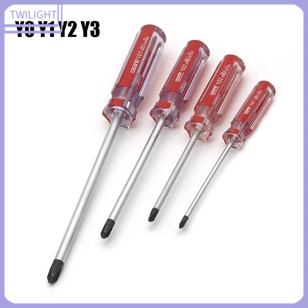 ⭐ทวี⭐4 ชิ้น Y-รูปไขควงชุดลื่นแม่เหล็ก Tri-wing ไขควง Y0 Y1 Y2 Y3 ...