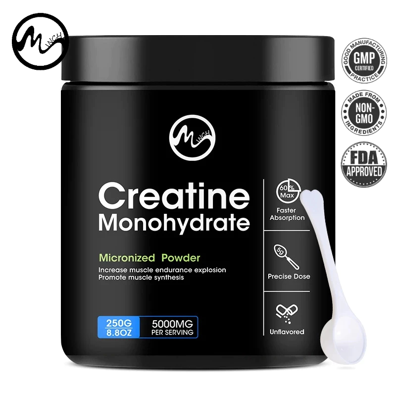 Minch ผงครีเอทีน ช่วยเพิ่มประสิทธิภาพกล้ามเนื้อ สําหรับผู้ชาย และ ...