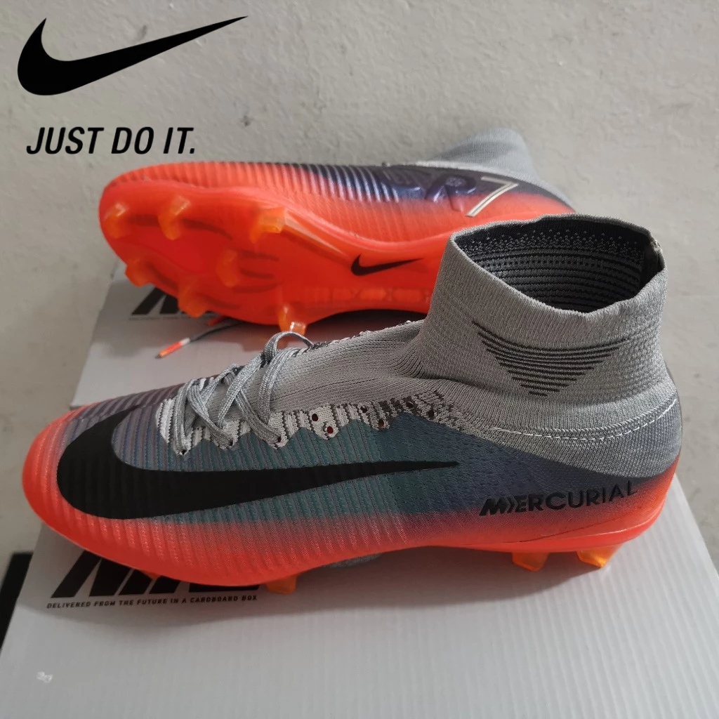 Air Zoom Mercurial Superfly 11 Elite knitted Soccer shoes FG CR7 Anti ...