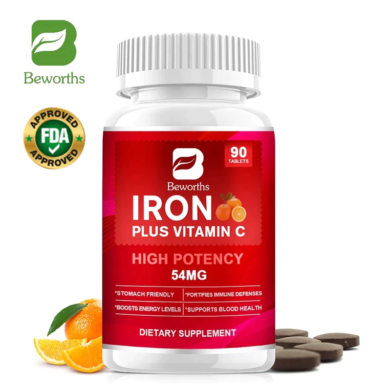 BEWORTHS Iron 54mg ธาตุเหล็กสูตรไม่ระคายเคืองท้องไอร่อน วิตามินเสริม ...