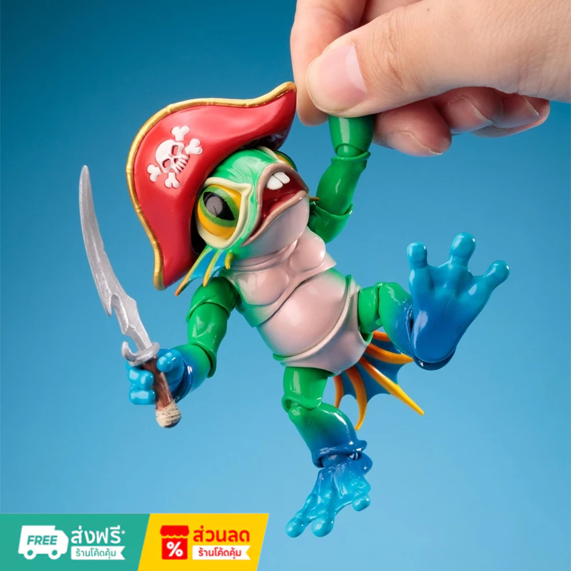 พร้อมสต็อกของแท้ 9 ซม. Herotoys Murloc action figure collections 1/12 ...