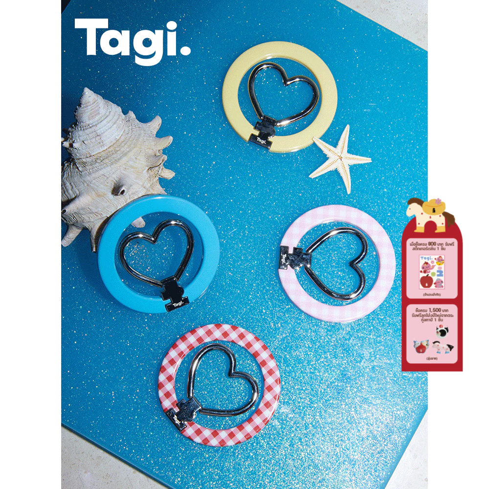 Tagi."Put-put" Happy Magnetic Stand Phone Holder Griptok | Shopee Thailand