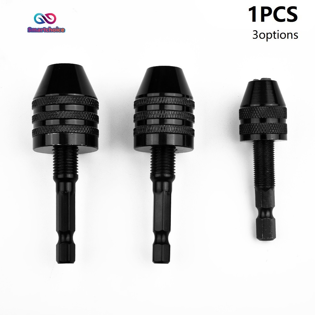 1/4 "Keyless Chuck Conversion Hex Shank อะแดปเตอร์เจาะบิต Quick Change ...