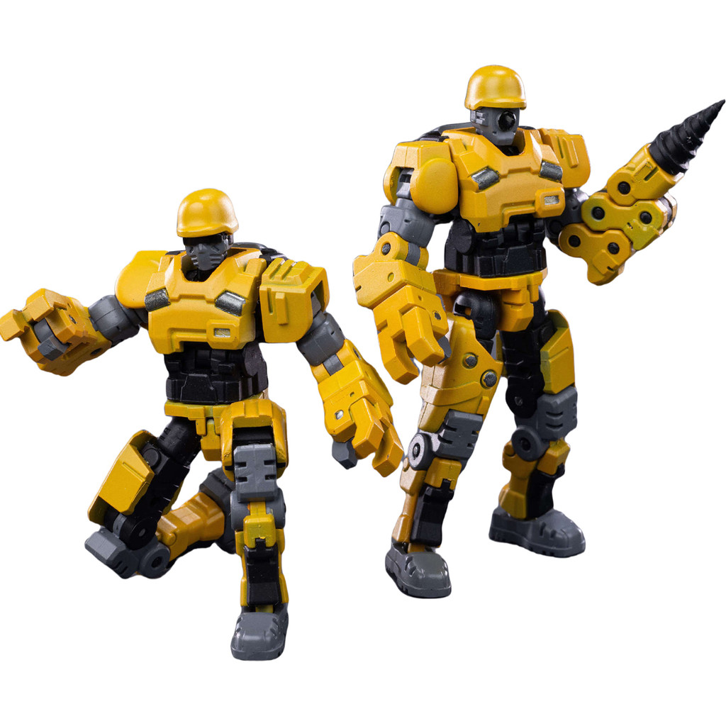 HIPLAY Warriors Workshop Battlefield Mecha 2-in-1 Chai Mecha Soilder 1/ ...