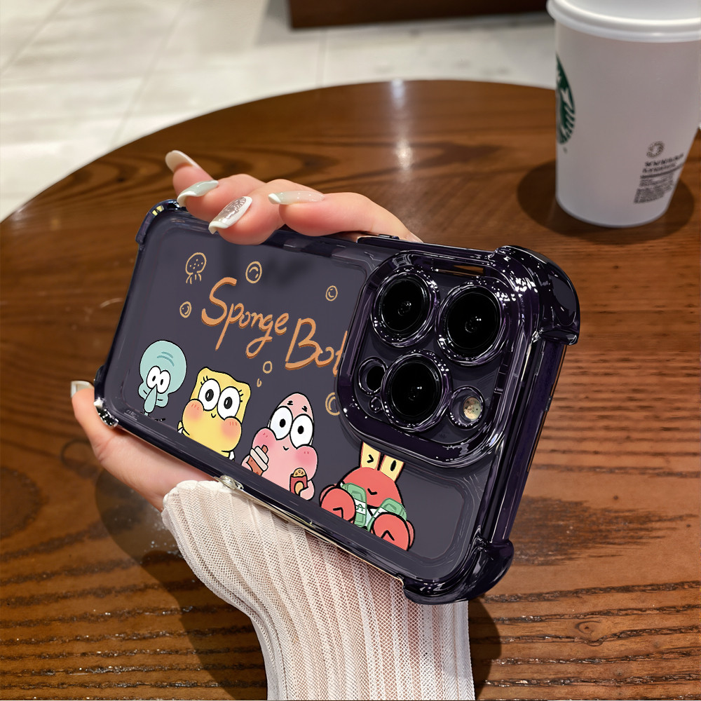 สําหรับ Infinix Hot 11 10S 30 Play 30i 40 Pro 40i 50i การ์ตูนฟองน้ํา ...