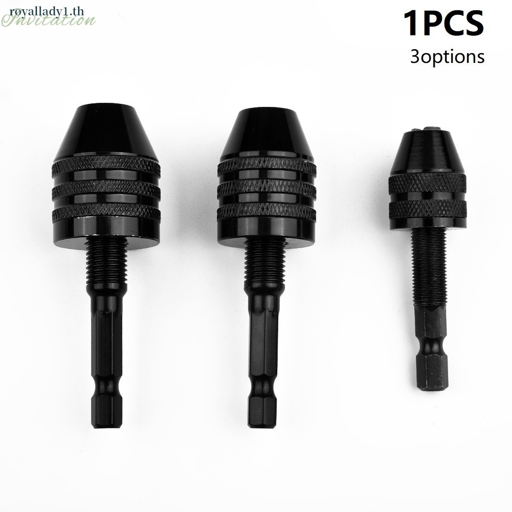 rxi 1/4 "Keyless Chuck Conversion Hex Shank อะแดปเตอร์เจาะบิต Quick ...