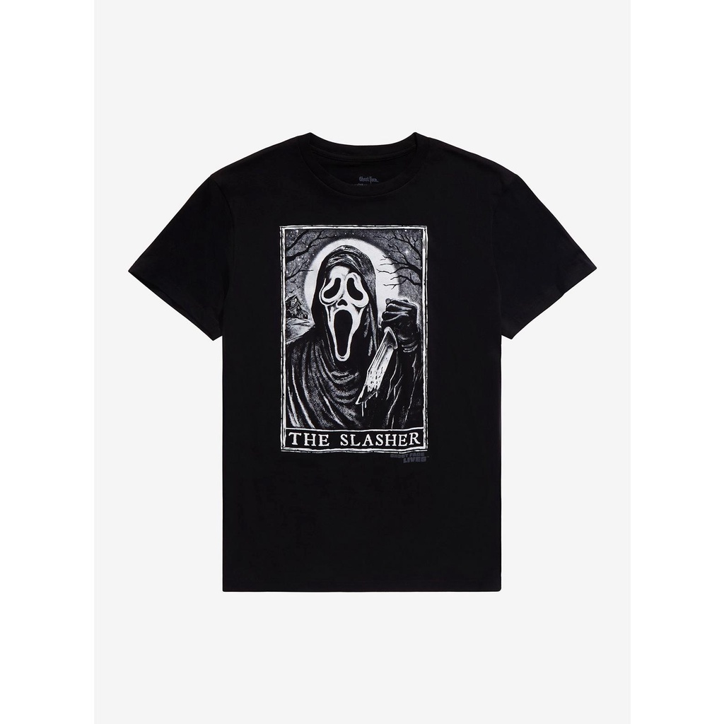 เสื้อยืด พิมพ์ลายกราฟฟิค Scream Ghost Face Y2K สไตล์โกธิค | Shopee Thailand