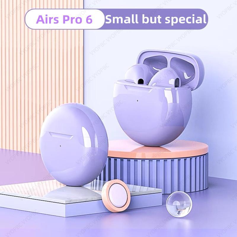 Air Pro 6 TWS หูฟังไร้สายบลูทูธ 5.0 คุณภาพสูงพร้อมหูฟังไมโครโฟนสําหรับ ...