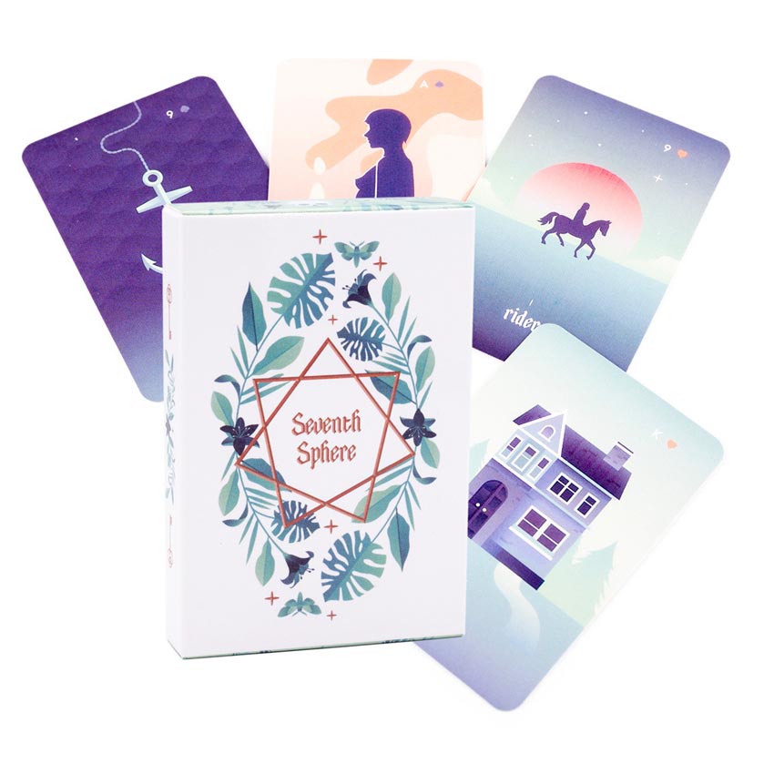 การ์ดเกม Seventh Sphere Lenormand Oracle | Shopee Thailand