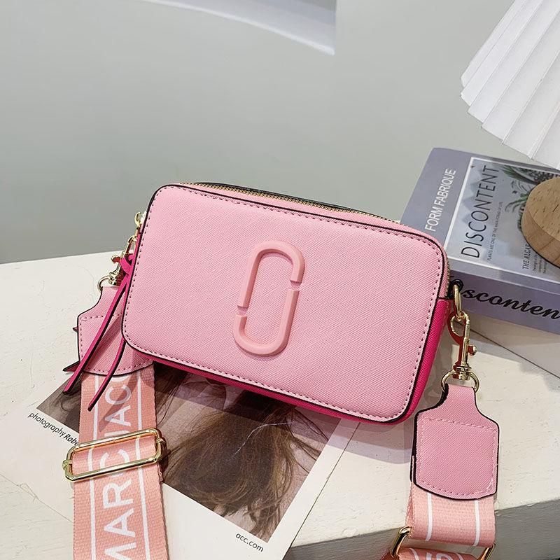 Marc JACOBS SNAPSHOT mj กระเป๋าสะพายไหล่ ทรงสี่เหลี่ยม ขนาดเล็ก เข้ากับ ...