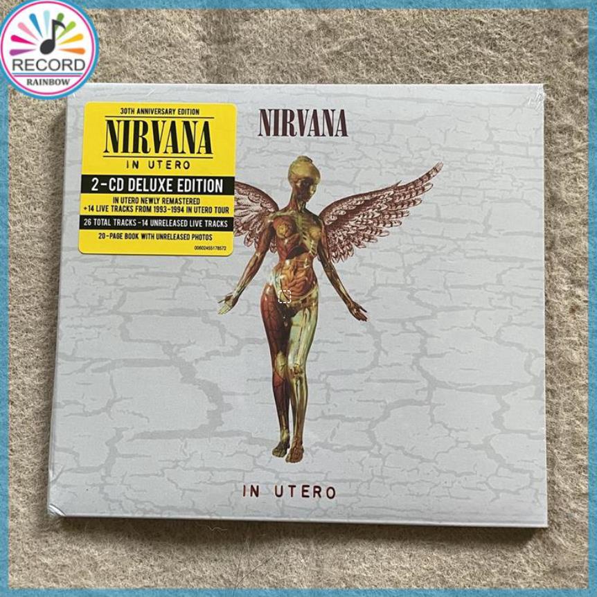 Original Nirvana In Utero 30th Anniversary 2CD Brand New Album [Sealed] | Shopee Thailand