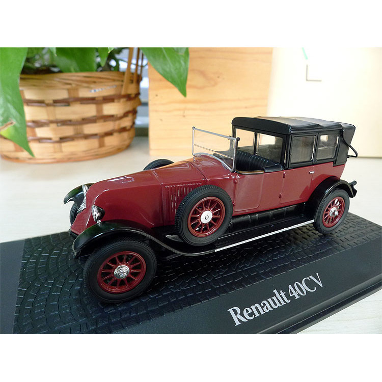 โมเดลรถยนต์ Renault 40CV Renault ATLAS 1: 43 สไตล์คลาสสิกโบราณ ของเล่น ...